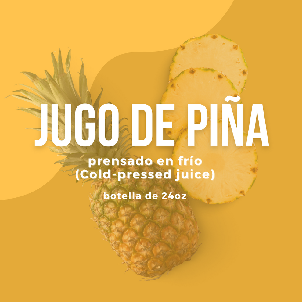 Jugo de Piña 100% PURO y LOCAL – Al Sol de Hoy Puerto Rico